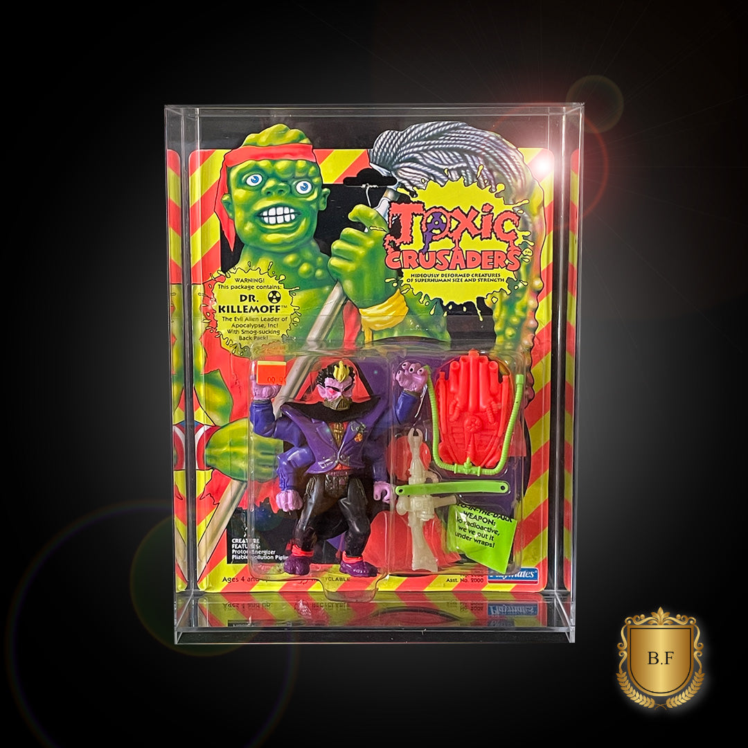 Acrylic Display Case - Toxic Crusaders Figures | B.F's Displays – B.F's ...